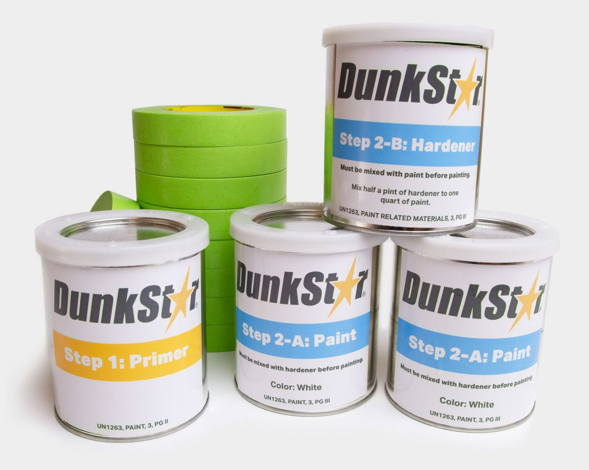 DIY Line Painting Kits - DunkStar DIY Backyard Courts