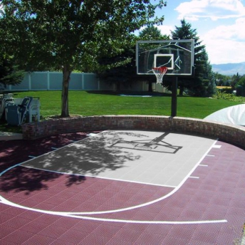 Customer DIY Court Gallery - DunkStar DIY Backyard Courts